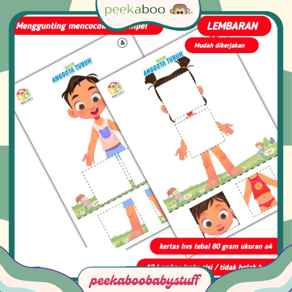 Learning SHEETS CUT GLUE AND STICKING (GLT) - AGT BODY THEME ...