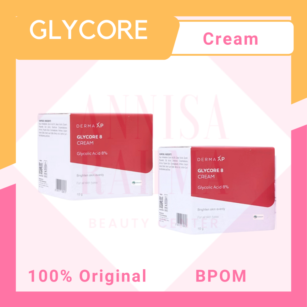 Glycore 8 / 10 Cream GA AHA Glycolic Acid 8% 10% Moisturizing Whitening ...