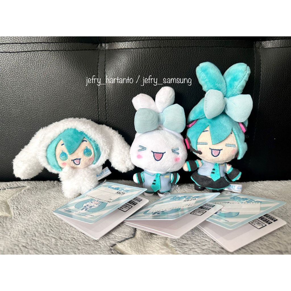 Hatsune Miku x Cinnamoroll Plush Doll Original Sanrio Japan RARE Doll Vocaloid Cinnamonroll ...