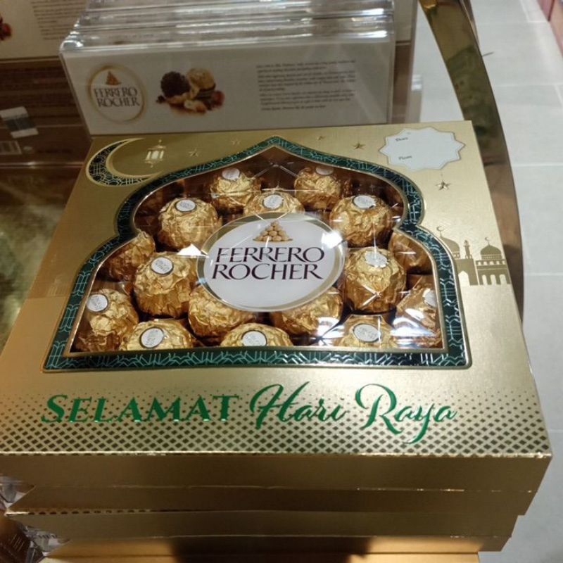 Ferrero ROCHER CHOCOLATE EID EDITION contains 24 PCS OLD EXD | Shopee ...