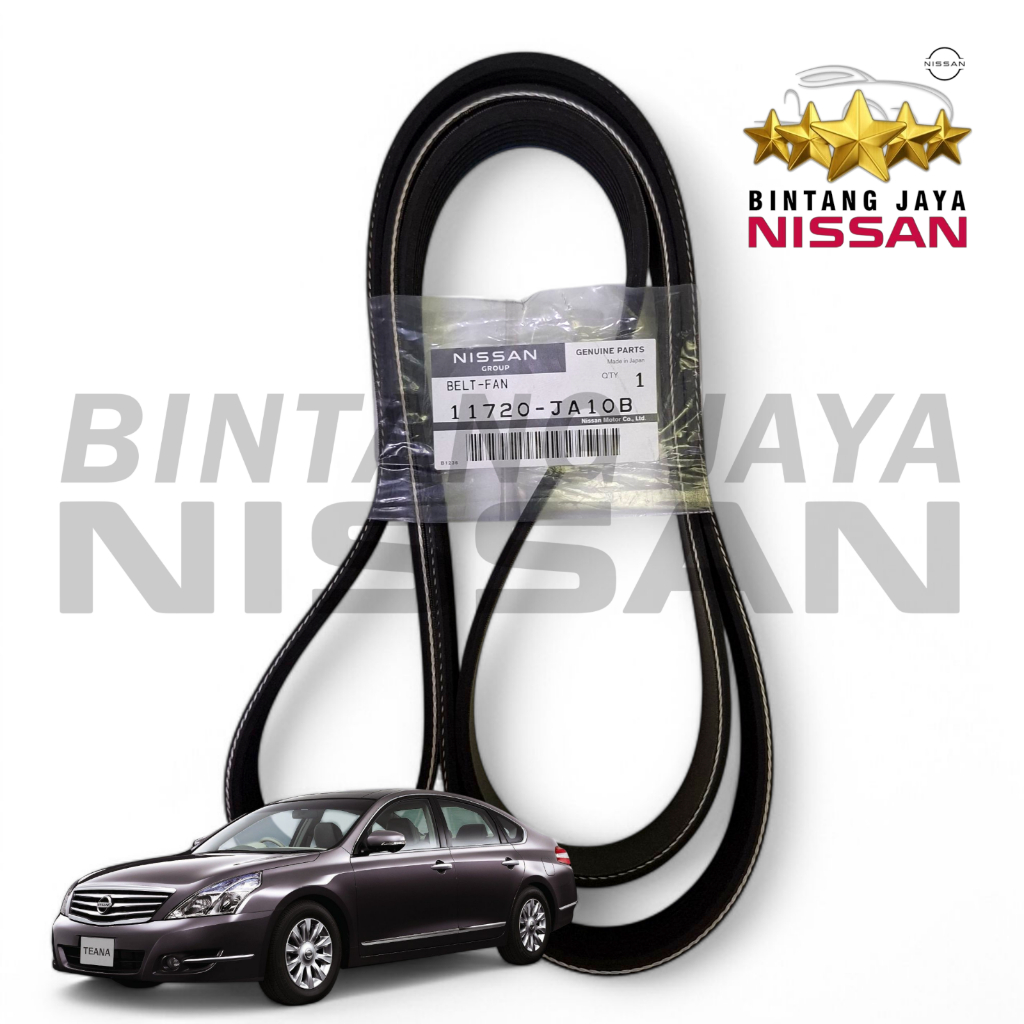 Nissan Teana J32 VQ25 Fan Belt Fan Belt Original Nissan Fan Belt ...