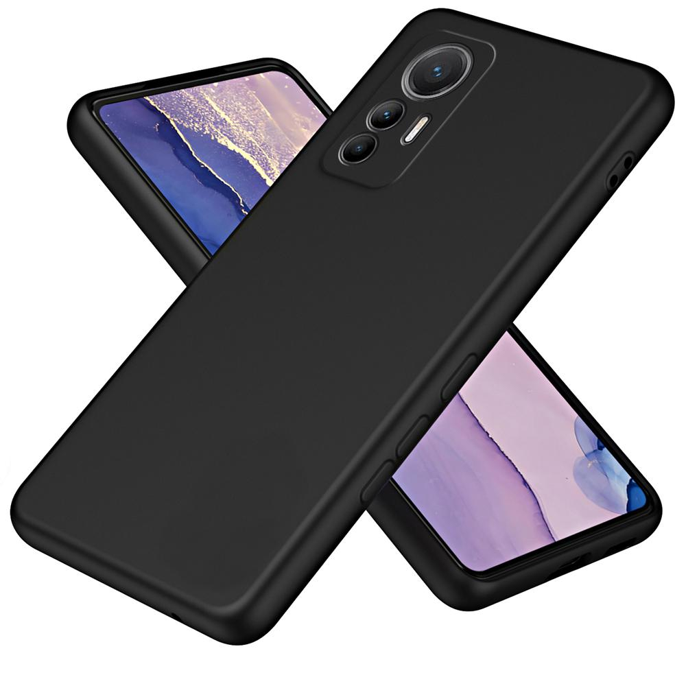 XIAOMI MI 12T / 12T PRO CASE MATTE SOFT BLACK SLIM DOFF PREMIUM ...