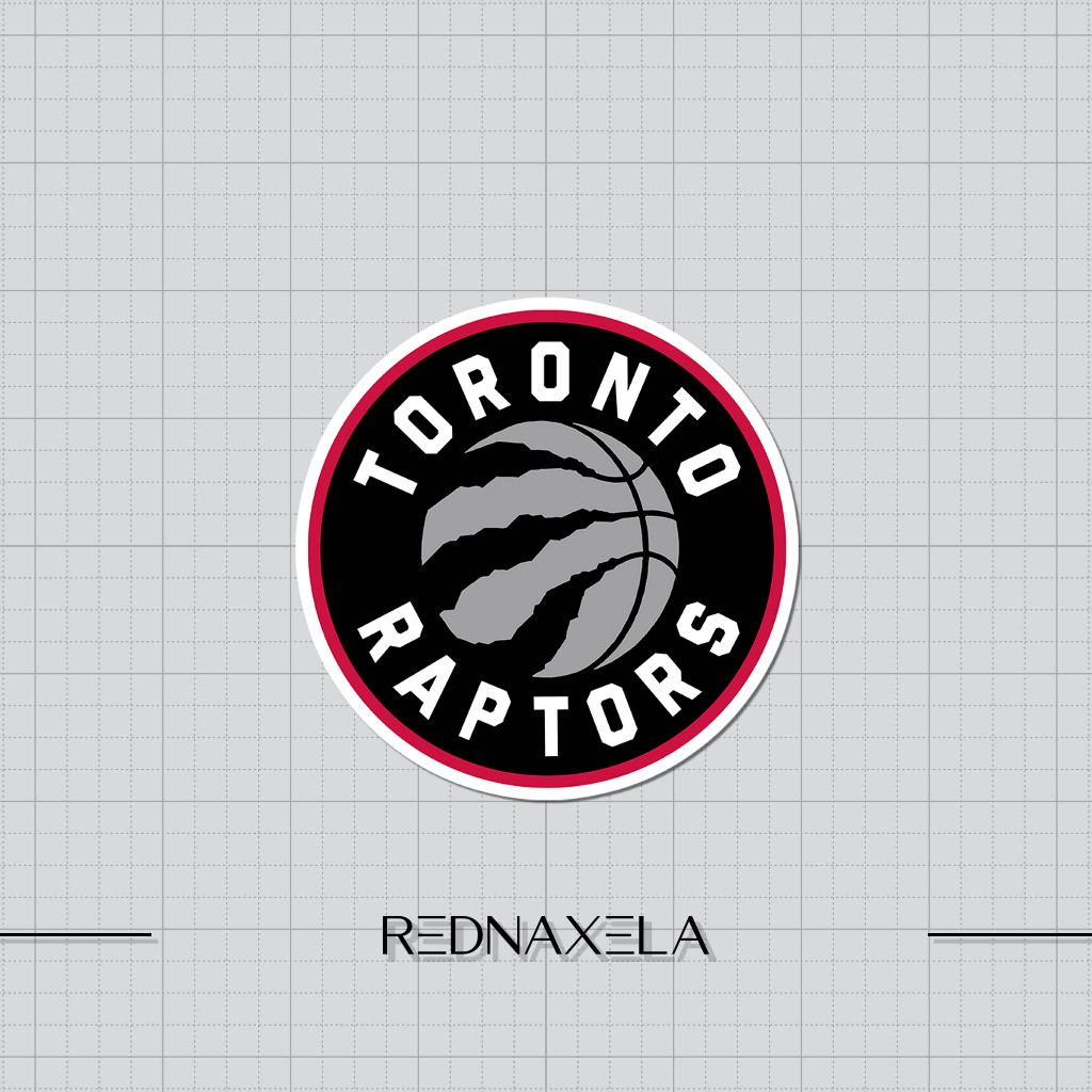Toronto Raptors NBA Vinyl Sticker Outdoor Suitcase Sticker Waterproof ...