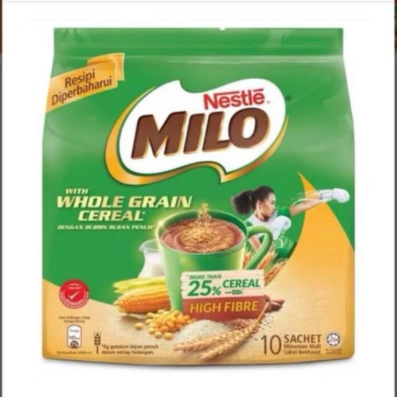 Milo Whole Grain cereal sachet | Shopee Singapore