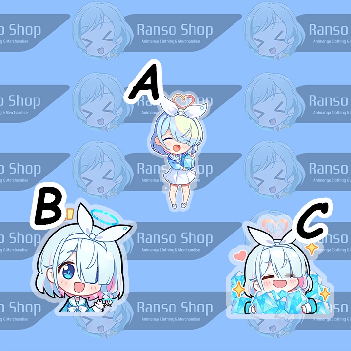 Blue Archive Arna Chibi Vinyl Glossy Sticker / BA Arona Chibi Acrylic ...