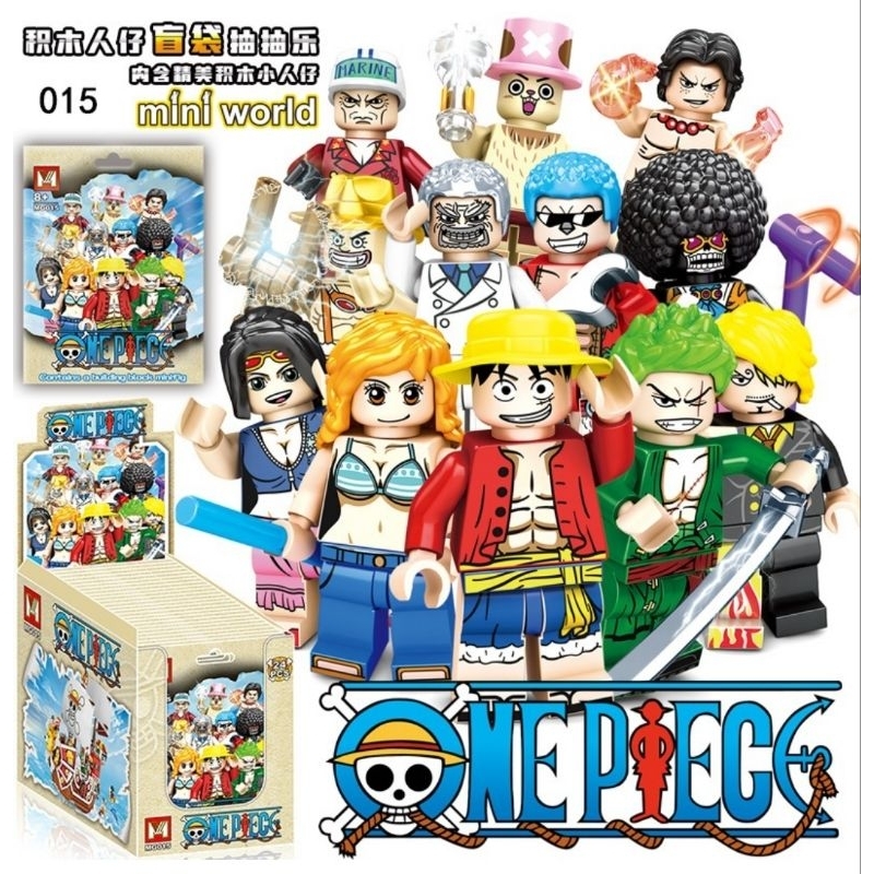Gacha Blind Box Lego MG Mini Figurine One Piece Naruto Demon Slayer ...