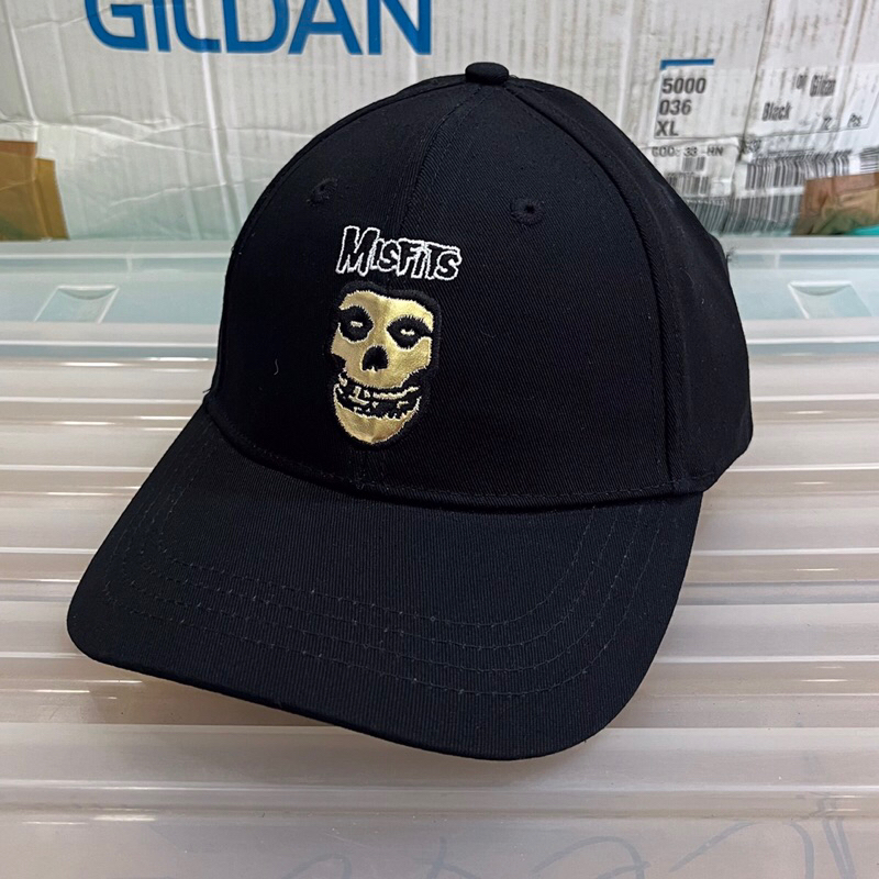 MISFITS OFFICIAL HAT - LOGO & GOLD FIEND (ORIGINAL MERCHANDISE ...