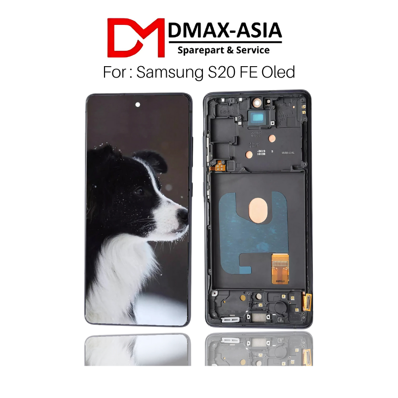 Dmax-Asia Lcd Samsung S20 Fe OLED With Fingerprint Frame On Fullset ...
