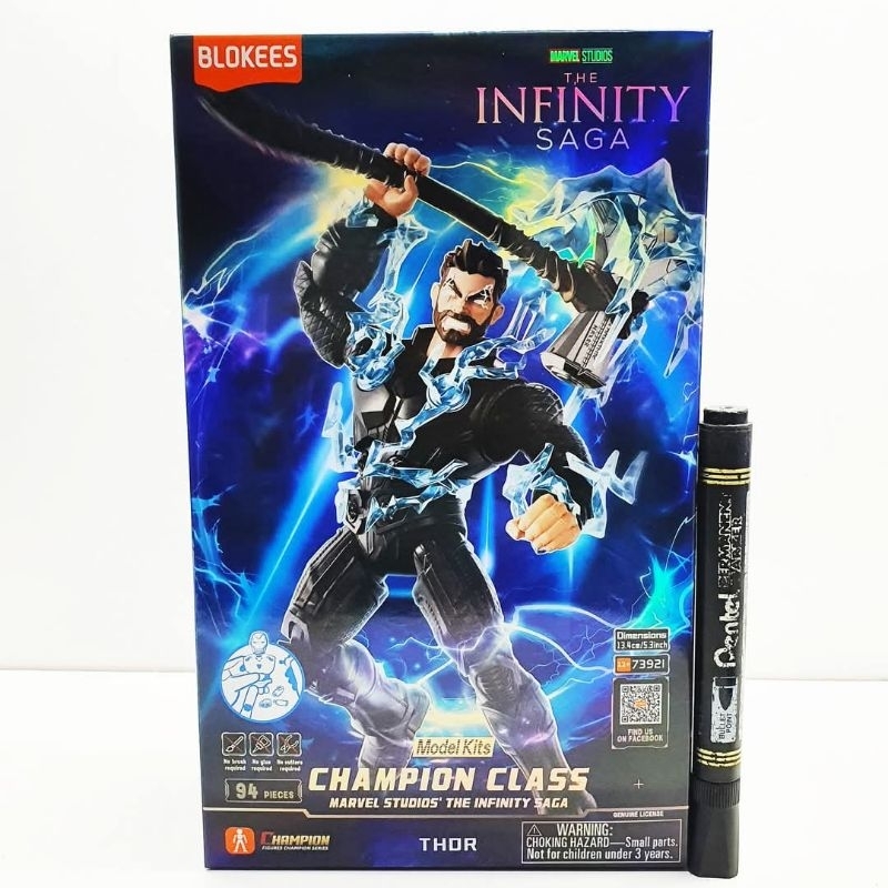 Blokees Marvel Hero CC02 Thor Model Kit action figure toy from Blokees ...