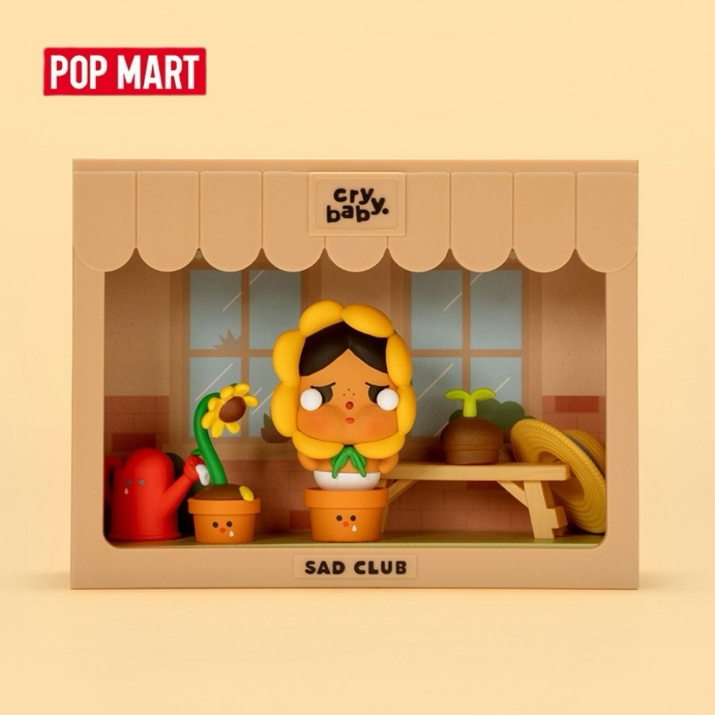 Pop Mart Crybaby Sad Club Scene Set (SELECTED) | Shopee Singapore