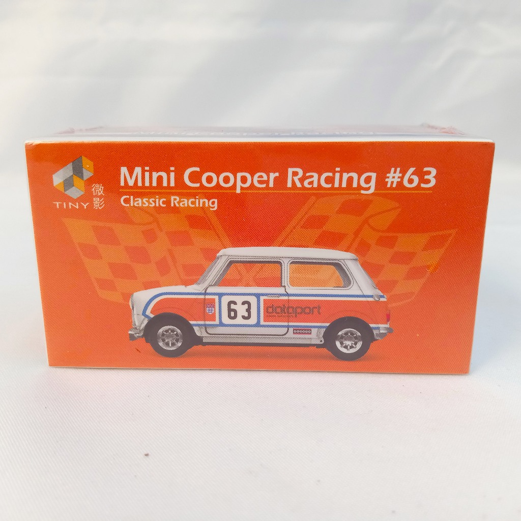Diecast Tiny HK Mini Cooper 63 – Classic Racing Dataport Livery | 1:64 ...