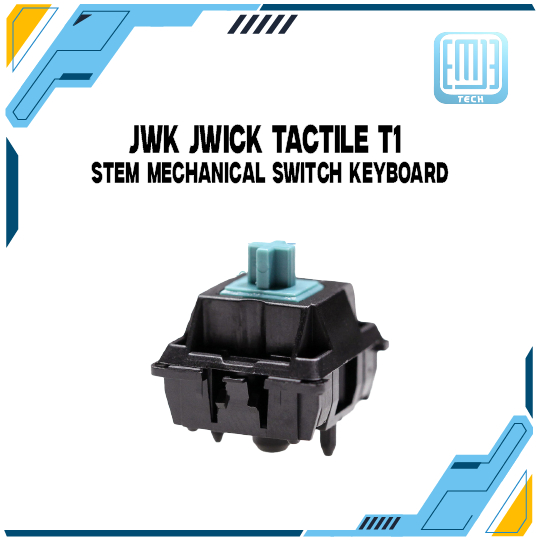 JWK Jwick Tactile T1 Stem Mechanical Switch Keyboard | Shopee Singapore