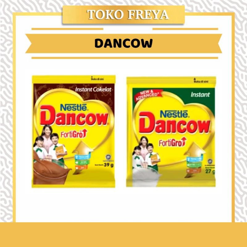 Dancow Fortigrow Dancow Renteng Milk Powder Sachet Chocolate Vanilla ...