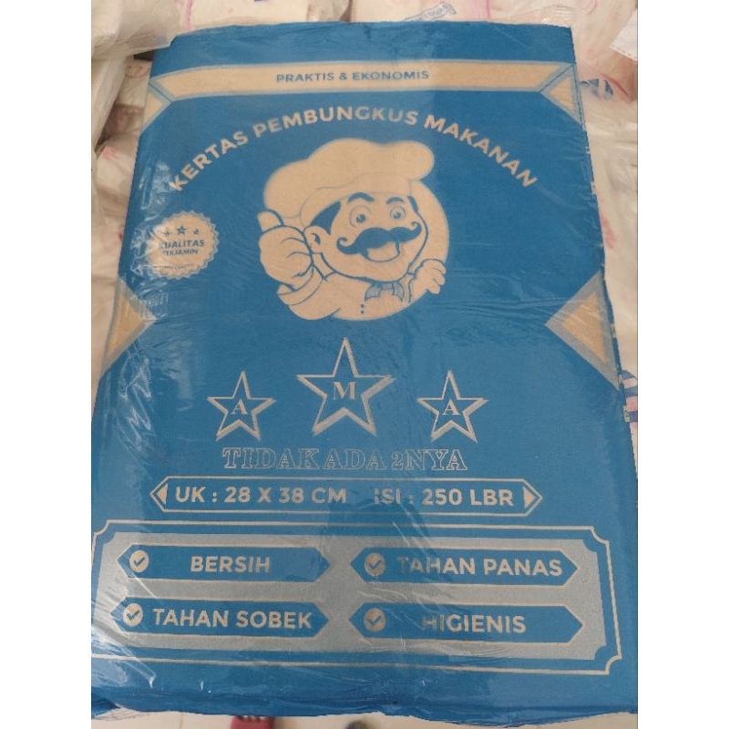Rice paper biru contains 250 sheets | Shopee Singapore