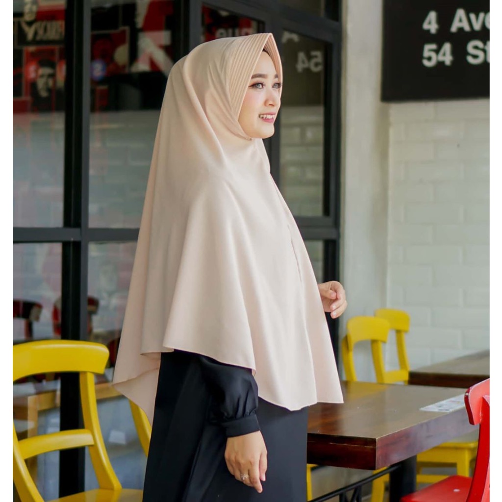 Bergo HIJAB MARYAM PES ANTEM JUMBO WOLFIS UK. Xl (PJP XL) | Shopee ...
