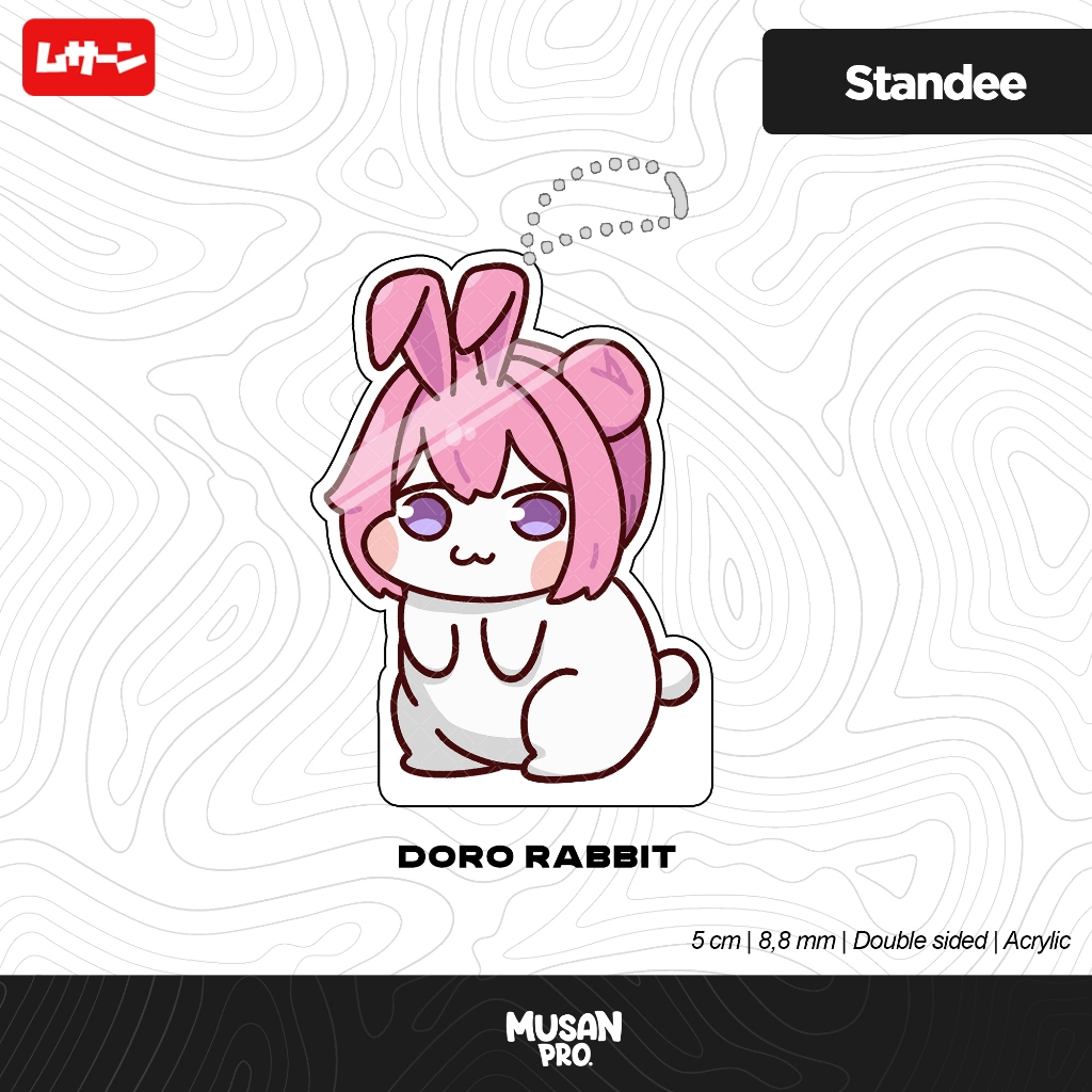 Standee NIKKE Doro Variant - Doro Rabbit - Misan | Shopee Singapore