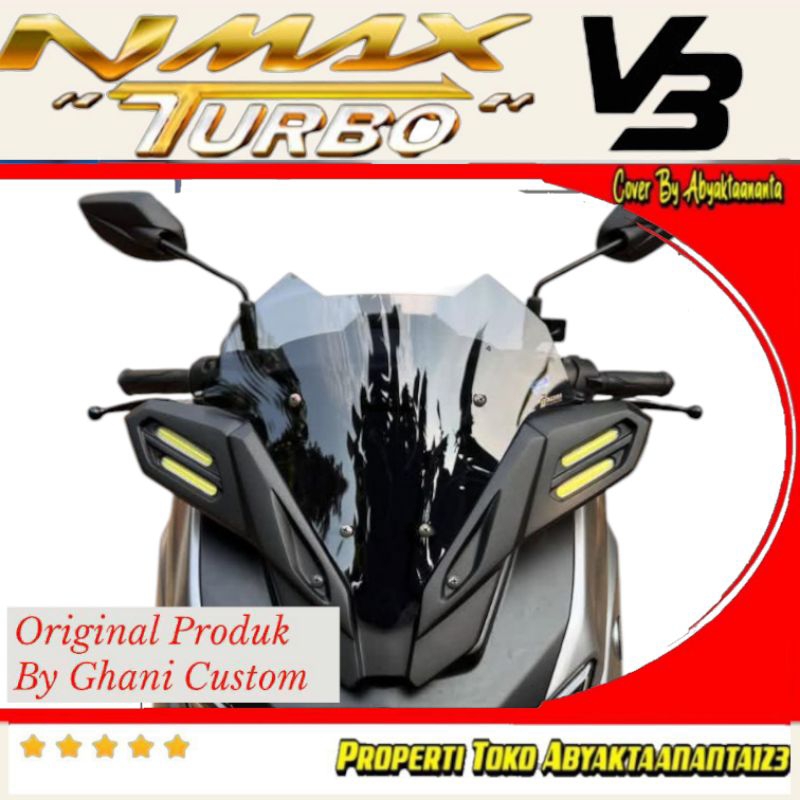 Nmax Turbo Cover Nmax Turbo Nmax V3 Visor Holder | Shopee Singapore
