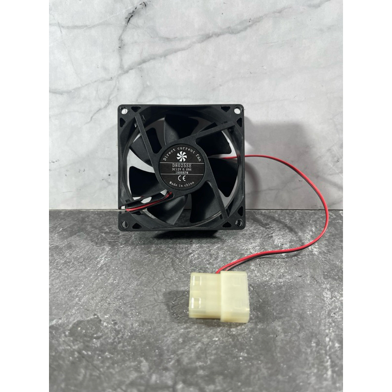 Direct Current Fan D8025SE DC12v 0.020A 1800RPM MADE In China | Shopee ...