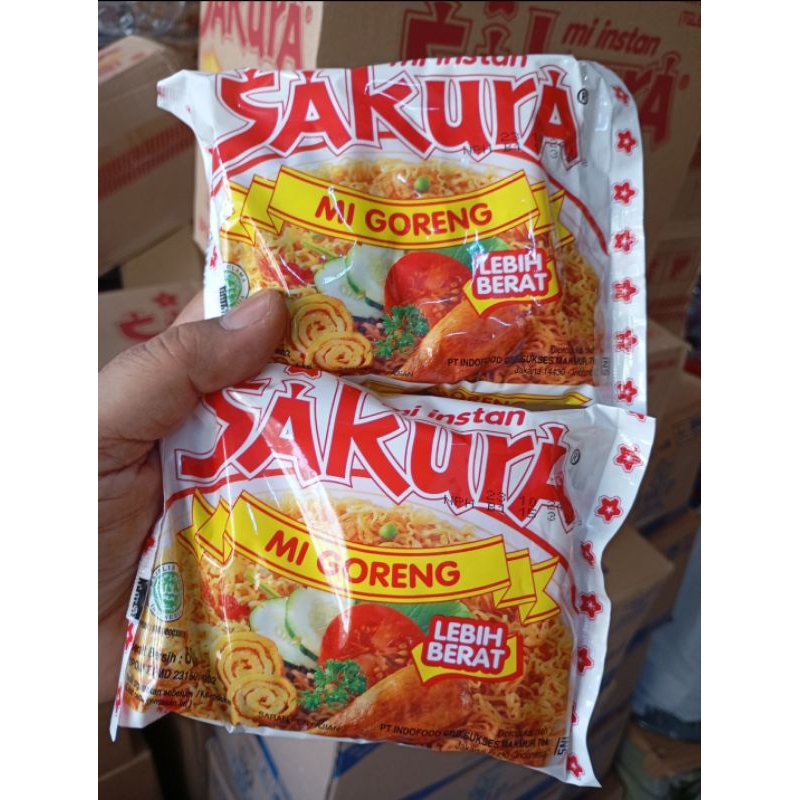 Sakura Noodles Fried Noodle Flavor 1 DUS / CARTON contains 40 PCS ...