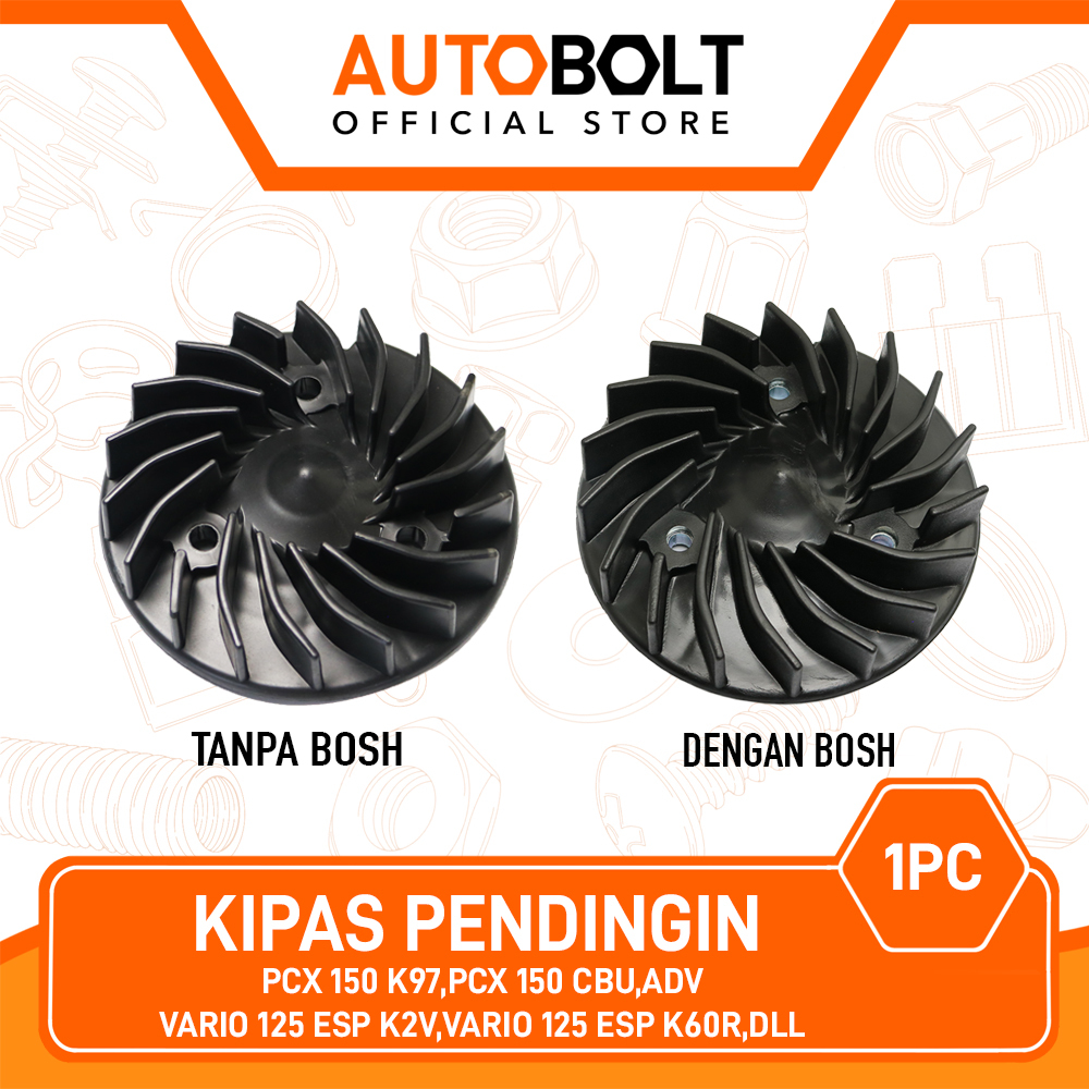 Magnetic Cooling Fan PCX 150 Old New ADV 150 Vario New eSP LED New Old ...