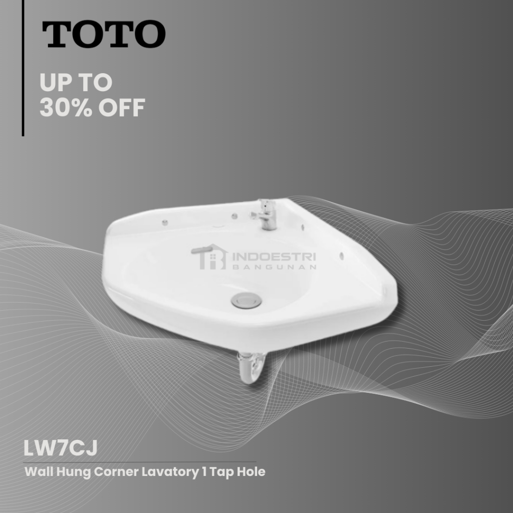 Toto LW7CJ Wall Hung Sink / TOTO Corner Hanging Sink (Body Only ...