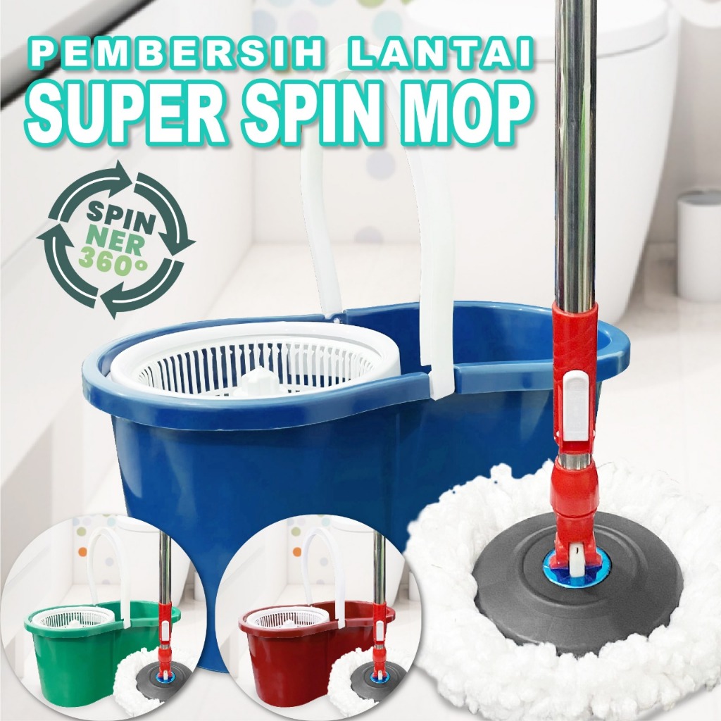 Newest Floor Mop Practical Spin Mop Super Pell Spin Mop Floor Cleaner ...