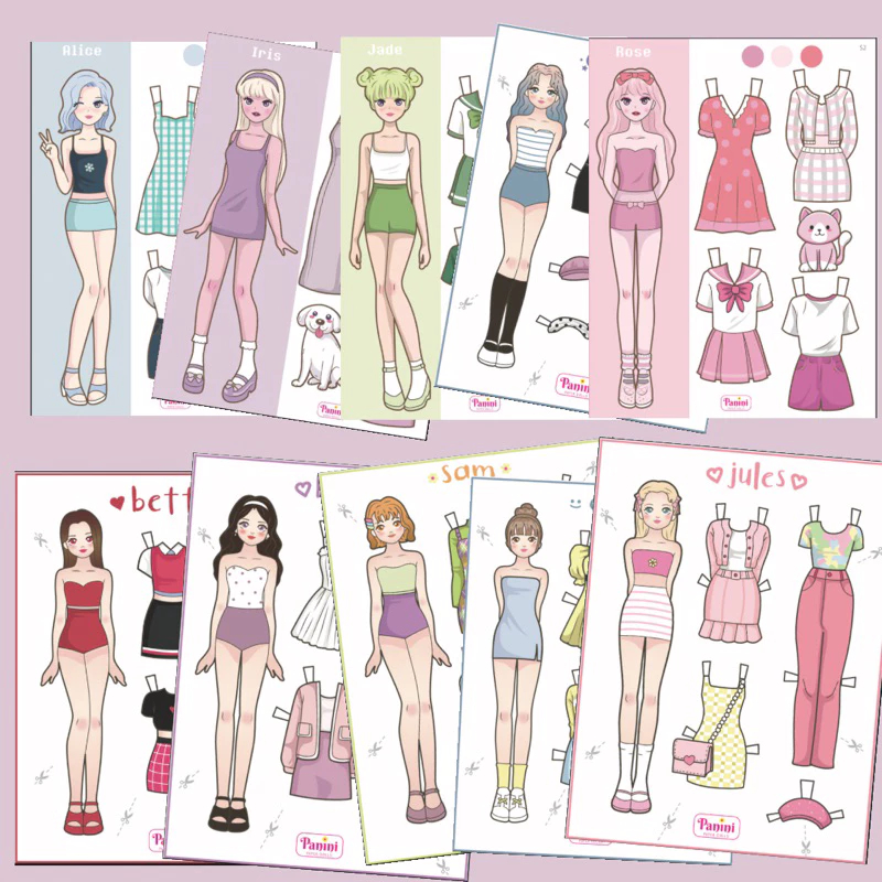 Korean Paper Doll, Korean Paper Doll, Old-School Toys, Paper People ...