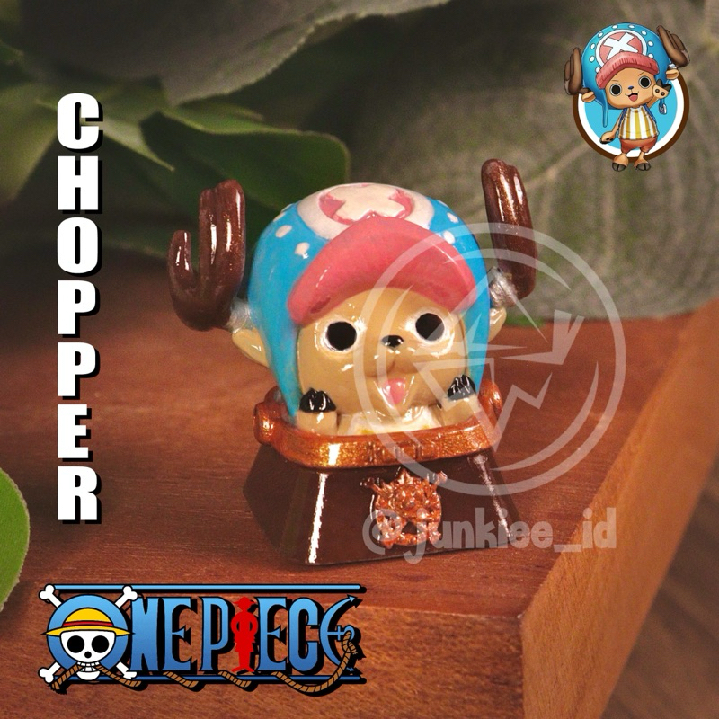 Artisan keycap chopper one piece anime keycap caps mechanical keyboard ...