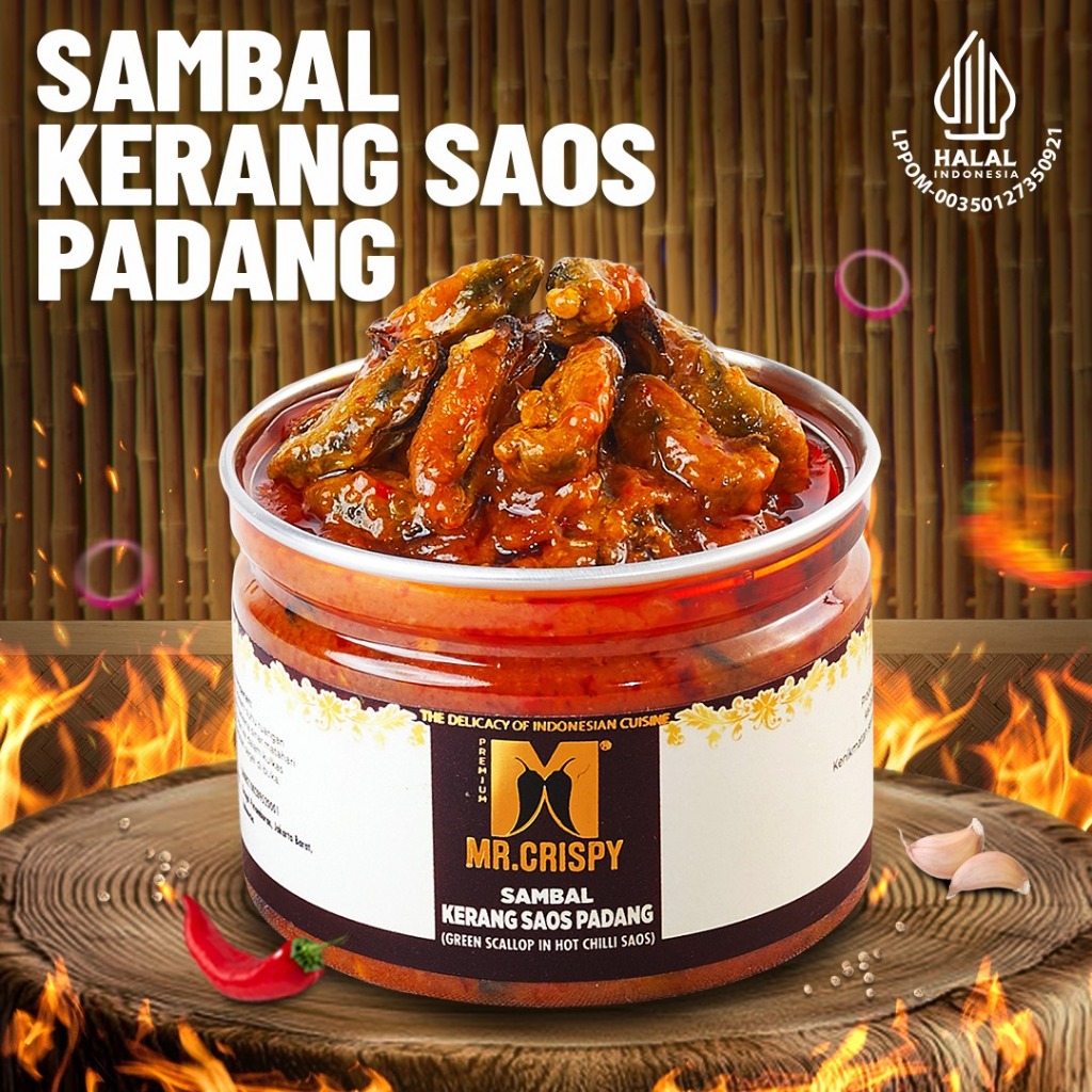 Padang Sauce Shell Sambal/Mr. Sambal. Crispy | Shopee Singapore