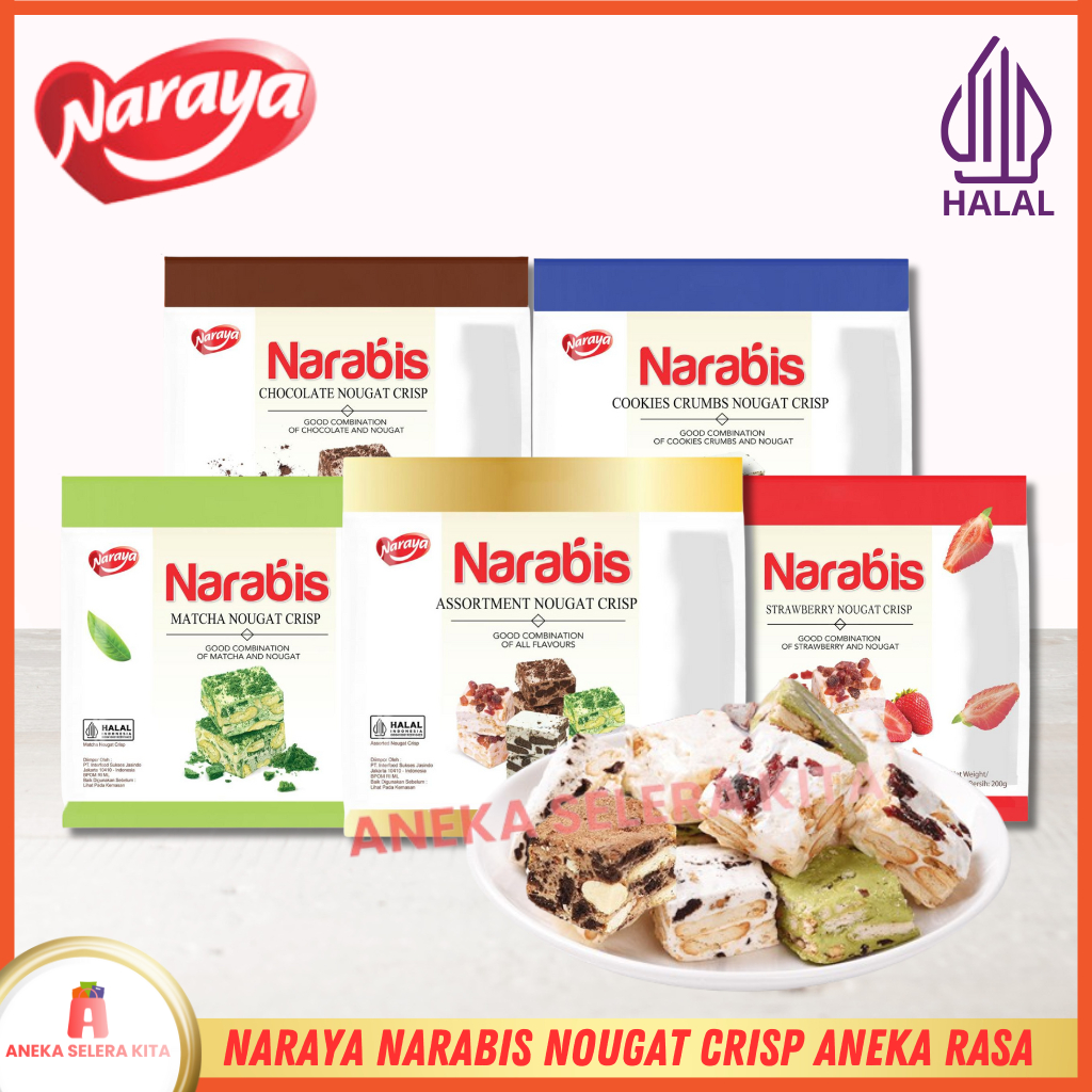 Naraya Narabis Flavor Chocolate Strawberry Matcha Cookies Cream ...