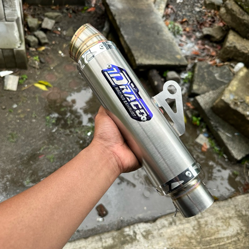 Draco Silincer exhaust only inlet 50 mm mx king mx new malaysia style ...
