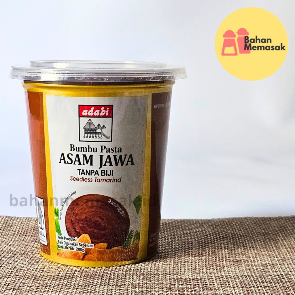 Adabi Tamarind Seedless Original Pasta Cup Seasoning 200 grams HALAL ...