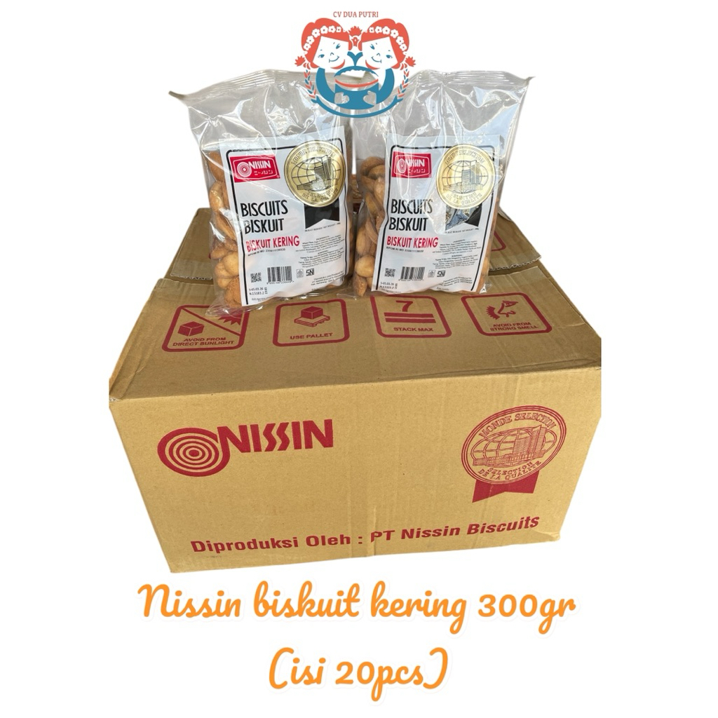 Nissin Monde Biscuits Cracker 300g (box packaging contains 20) for asul ...