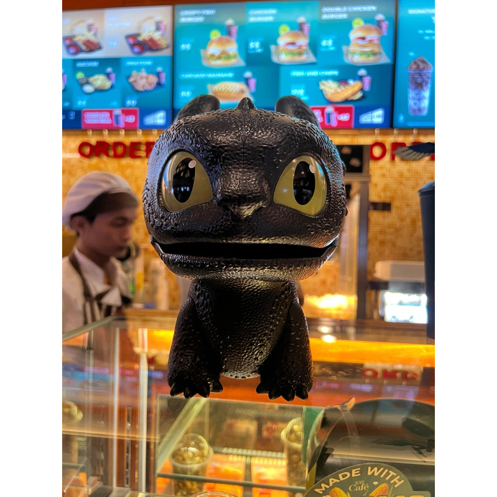 Toothless Popcorn Bucket XXI | Shopee Singapore