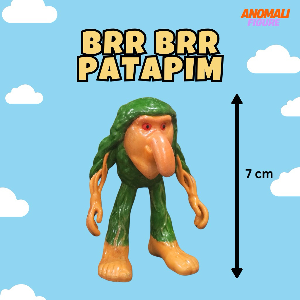 Anomali Brr Brr Patapim Premium Brainrot Toys Resin Material | Shopee ...
