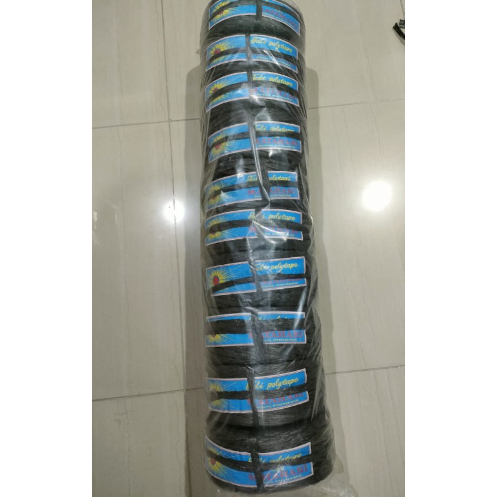 MATAHARI Plastic Rope / Black Raffia Rope Sun Brand Price per Roll ...