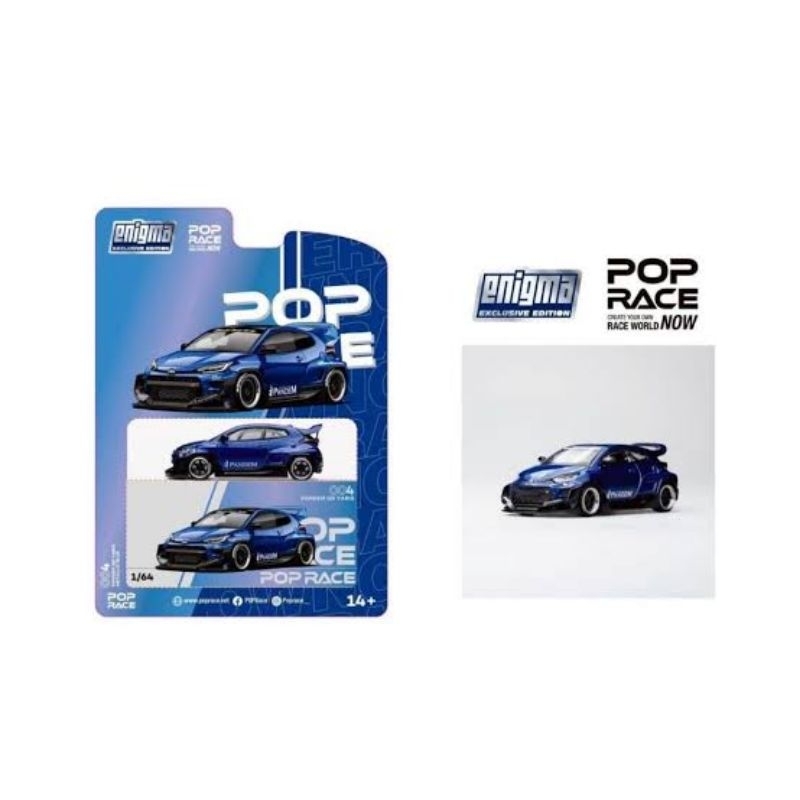 Pop Race Pandem GR Yaris Metallic Blue Enigma Exclusive | Shopee Singapore