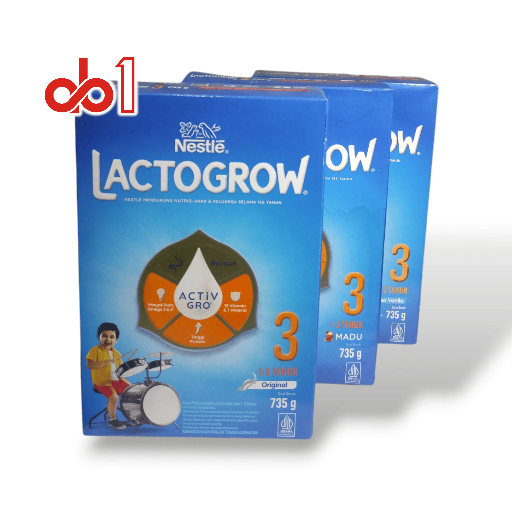 Nestle LACTOGROW 3 FORMULA BATITA MILK NEW AND OLD PACKAGING 735GR ...