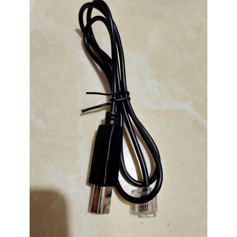 Printer cable to normal rj12 cable | Shopee Singapore