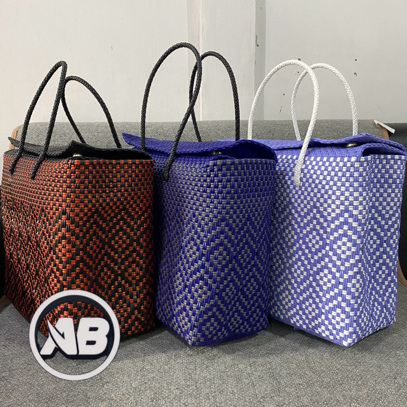 Woven Boxy Batik Jumbo Size XXL 2-Line Jali/ Woven Jali Suitcase/ 2 ...
