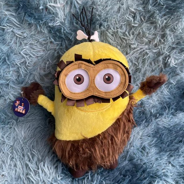 Despicable Me Minion Caveman Doll - Brand Minions | Shopee Singapore