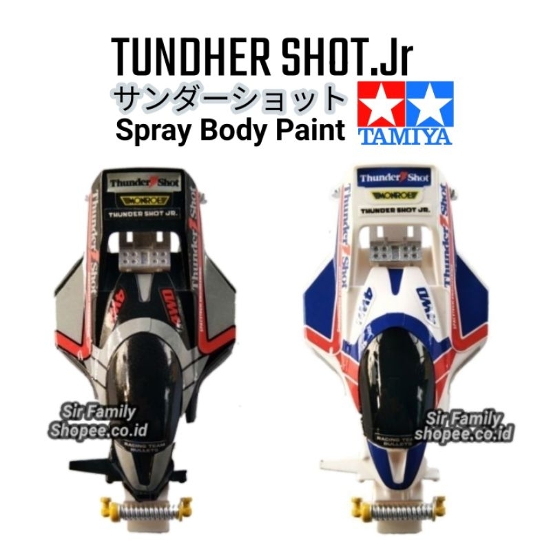 Tamiya Body Repaint Thunder Shot Junior / Tamiya Repaint Cover _ Body ...