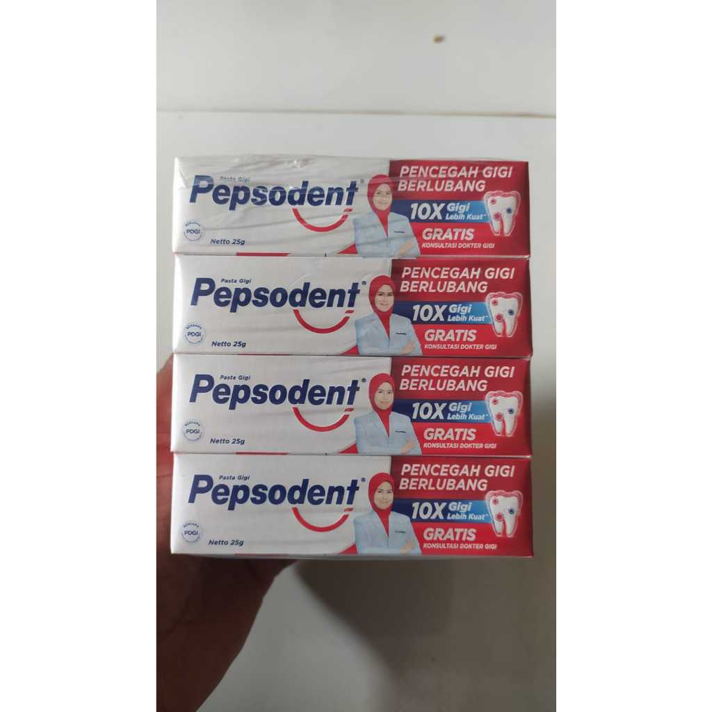 Pepsodent toothpaste 25 grams 1 dozen [12 pcs / bale] TRAVEL SIZE ...
