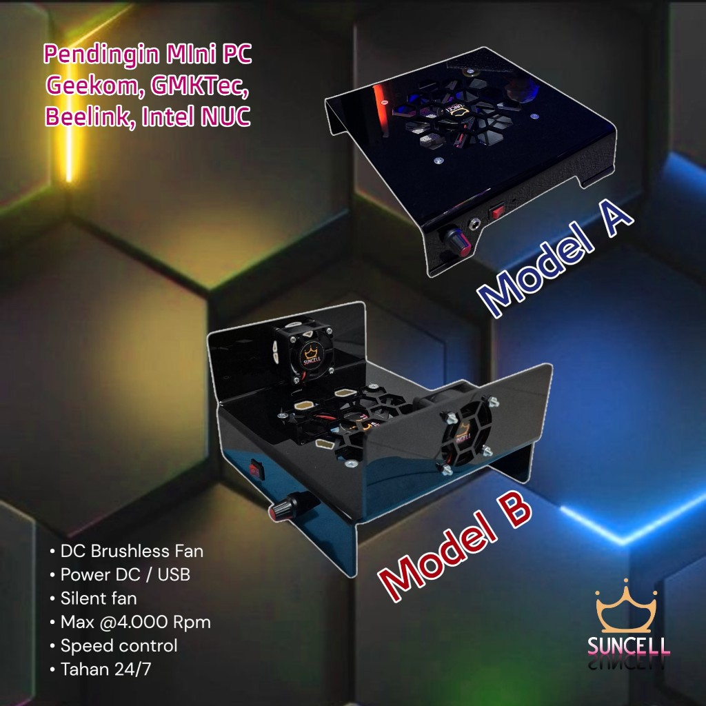 Geekom Mini PC Cooling pad, Beelink, intel nuc, GMKtec, Lenovo, hp ...