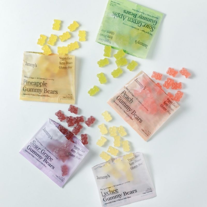 Jammy's Healthy Gummy Bear No Sugar, Vegan, Keto | Shopee Singapore