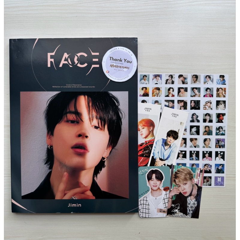 FANMADE Jimin magazine Face Album edition - BTS merchandise | Shopee ...
