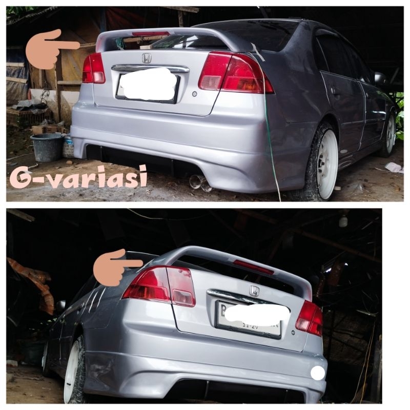 Civic vtis civic spoiler Ferio VRZS dc2 Genio short model dc2 | Shopee Singapore