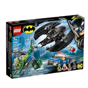 LEGO DC Batman Batwing and The Riddler Heist 76120 Building Kit ...