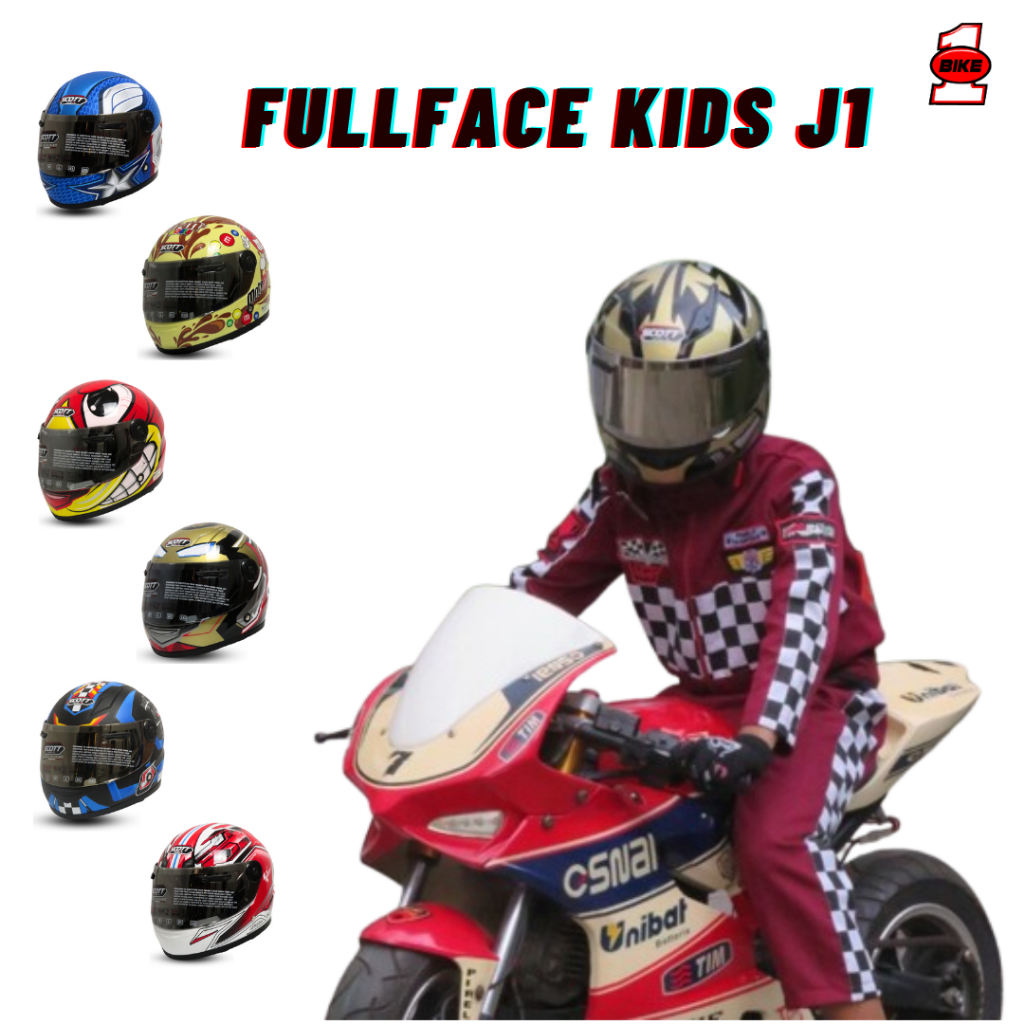 Children's Helmet Scott Children's Full Face Helmet/ Boys' Full Face ...