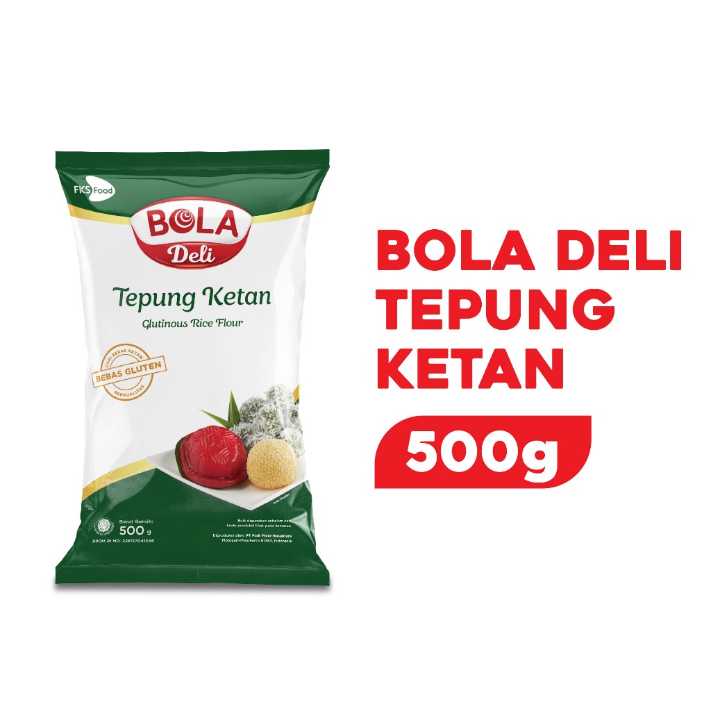 DELI GLUTINY RICE FLOUR BALLS 500GR (BUY MORE FOR CHEAPER) ++ | Shopee ...
